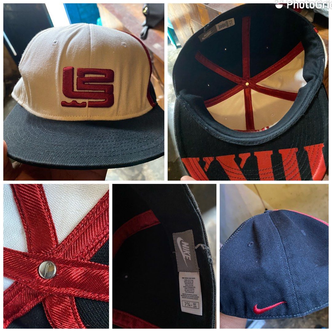 Snapback Nike LEBRON JAMES, Fesyen Pria, Aksesoris, Topi di Carousell