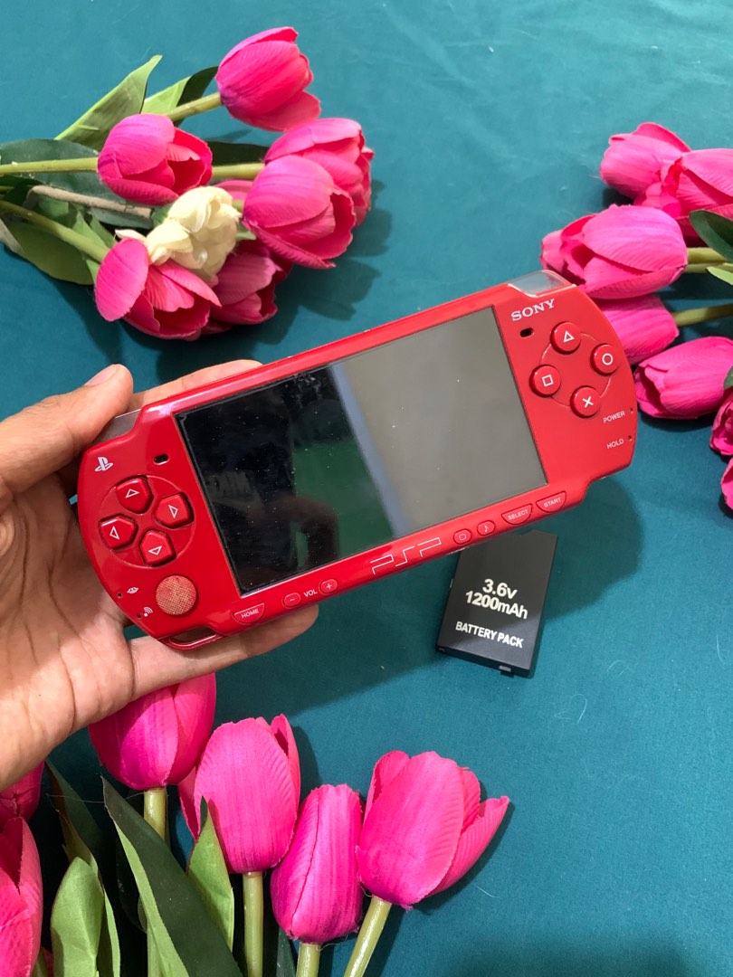 Sony Psp-2001 Red Edition, Video Game, Game di Carousell