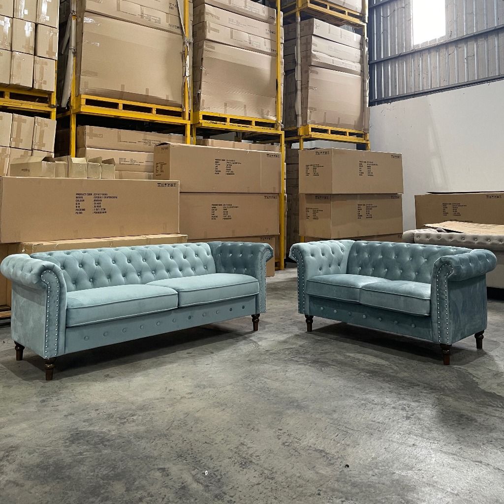 Sophia Sofa Set 1/2/3 Seater, Furniture & Home Living, Furniture, Sofas ...