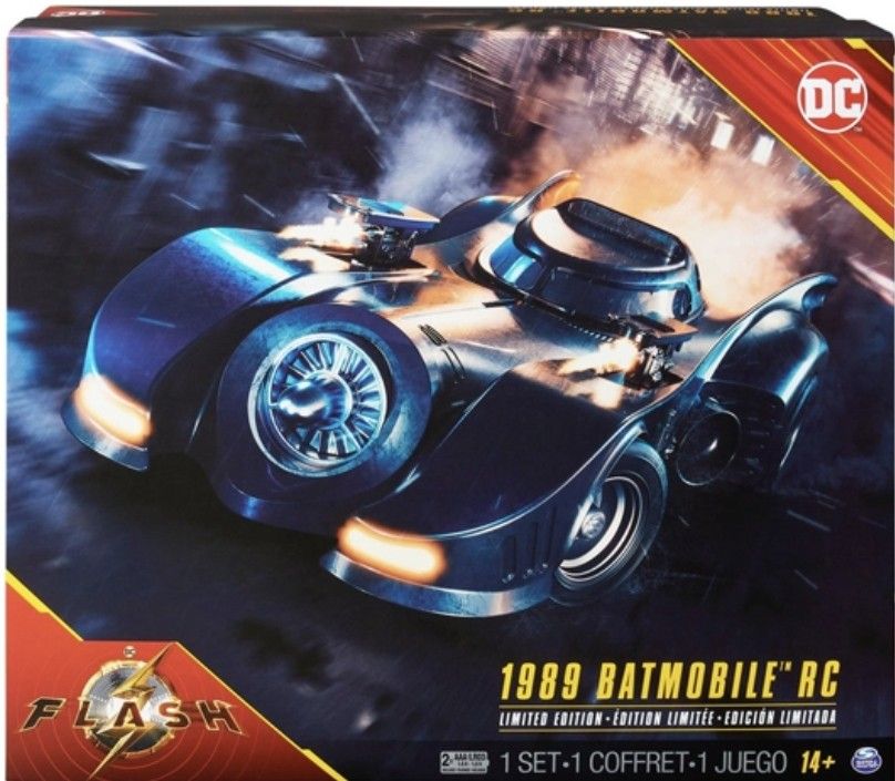 Spin Master 1989 RC Batmobile with Exclusive 4" Batman The Flash BNIB ...
