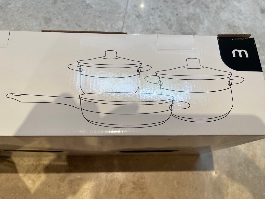 Mayer stainless steel cookware set, Furniture & Home Living ...