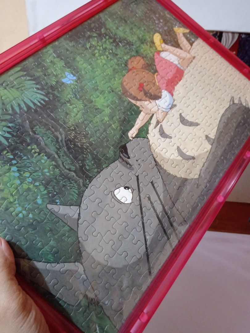 Studio ghibli My neighbor Totoro Puzzle frame collectible Hayao ...