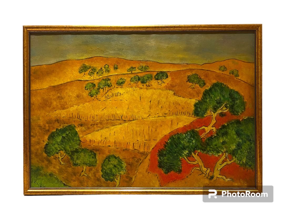 Summer Landscape 1902 By Pablo Picasso Oil Painting (64 cm x 45cm) with ...