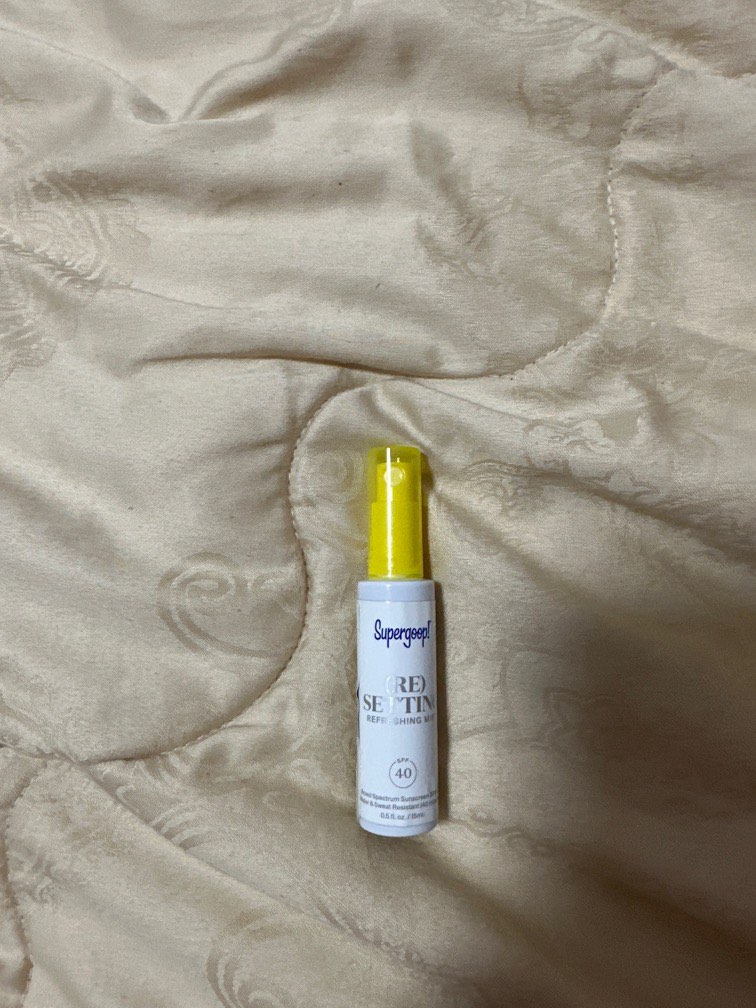 Supergoop travel sized setting spray, Beauty & Personal Care, Face ...