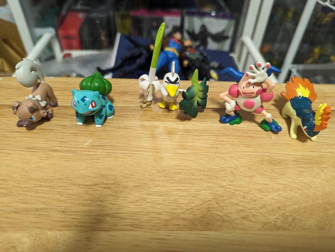 Takara Tomy Moncolle Pokemon Rockrull Bulbasaur Sirfetch Mr Mime ...
