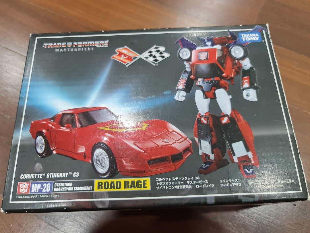 Takara Tomy Transformers MP26 Road Rage Original (BIB), Hobbies & Toys ...