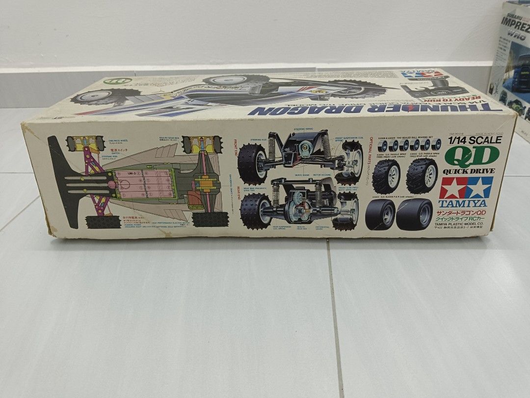 Tamiya QD thunder dragon, Hobbies & Toys, Toys & Games on Carousell