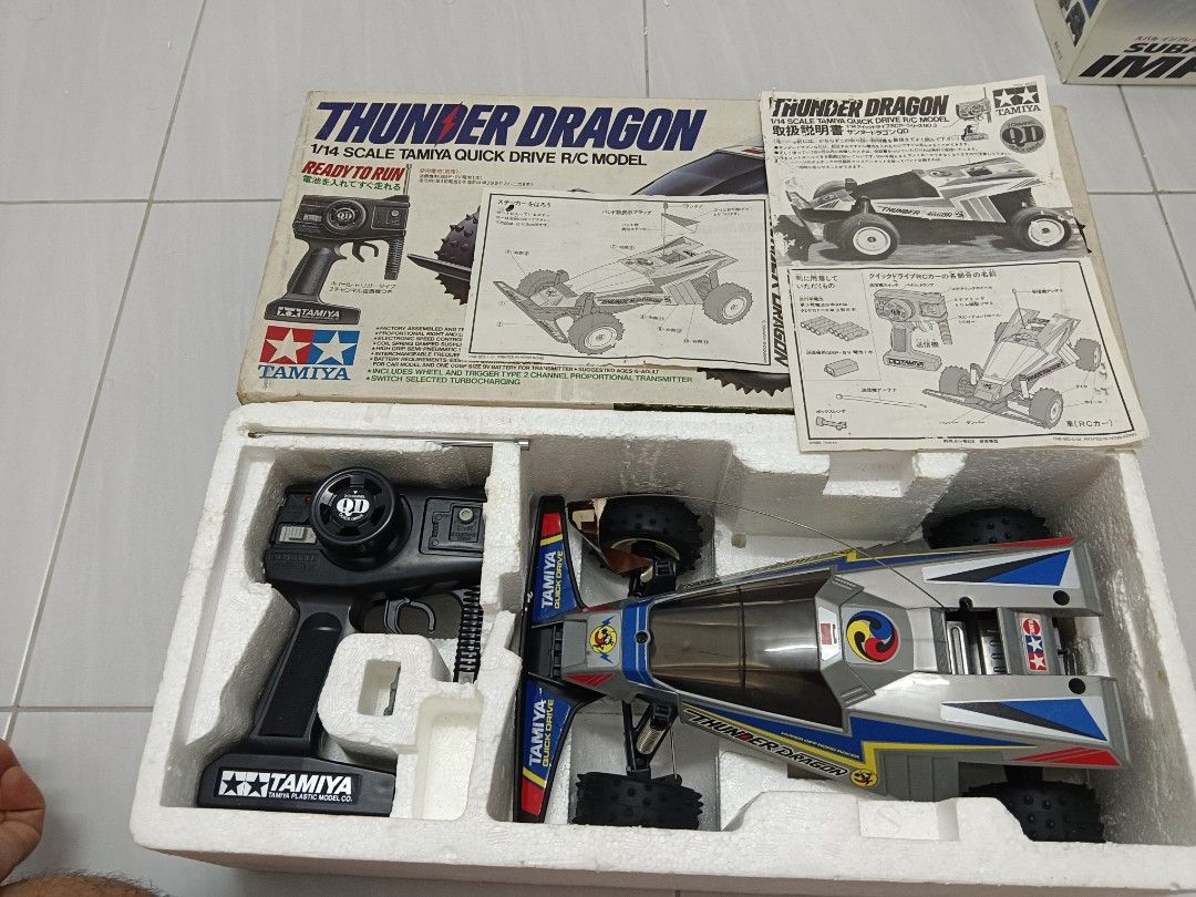 Tamiya QD thunder dragon, Hobbies & Toys, Toys & Games on Carousell