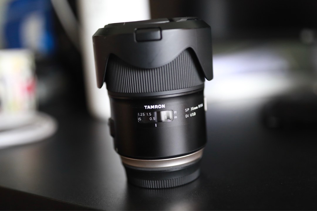 Tamron 35mm f/1.4 Di USD Lens , amazing art portrait lens for CANON ...