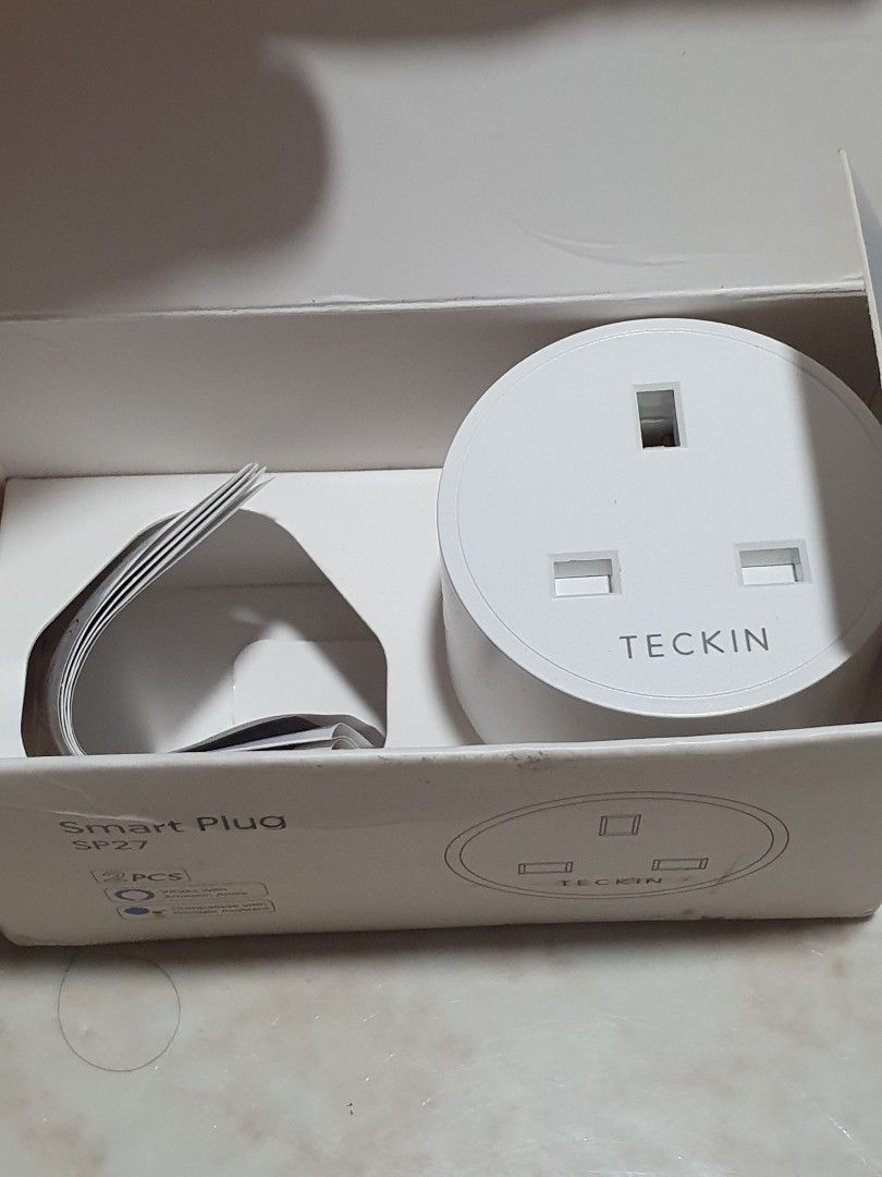 Teckin Smart Wi-Fi Plug SP27, TV & Home Appliances, Other Home ...