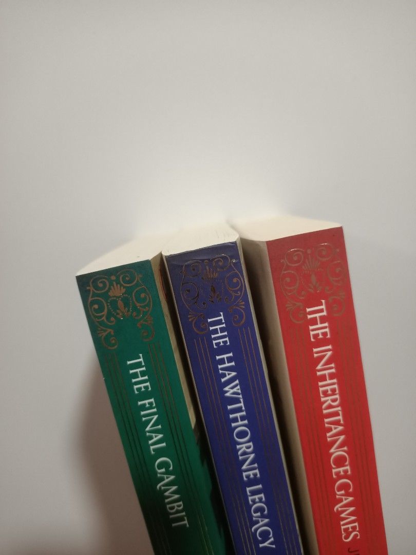 The Inheritance Games Trilogy by Jennifer Lynn Barnes, Hobbies & Toys ...