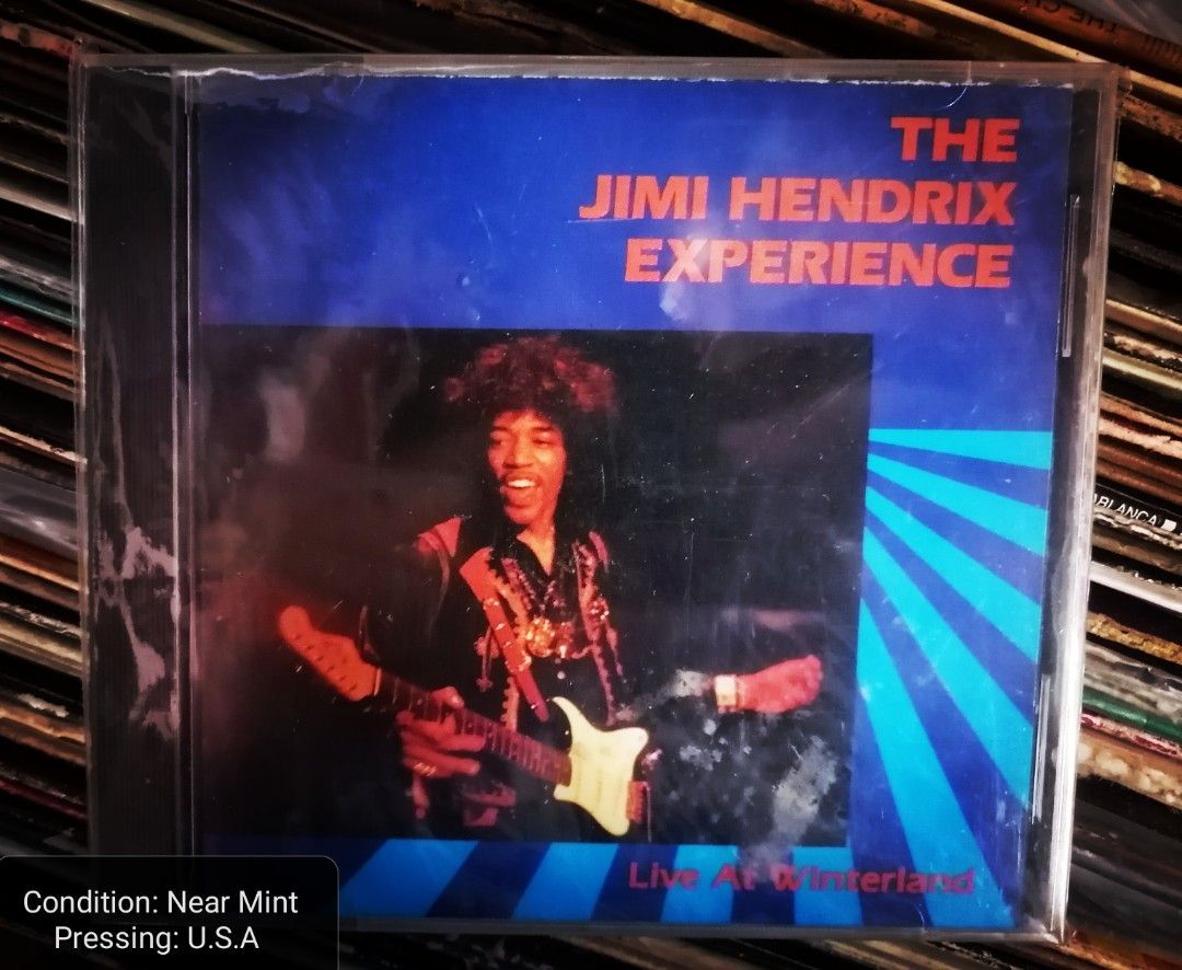 The Jimi Hendrix Experience Live at Winter land CD Original CDs for ...