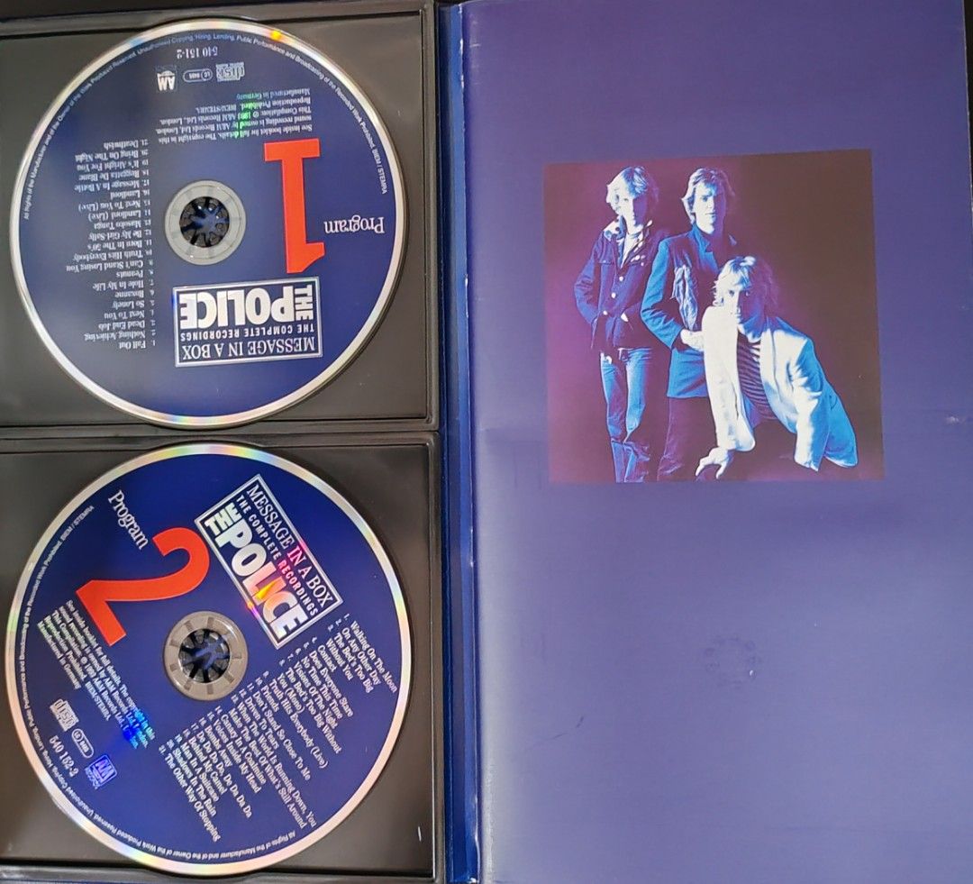 The Police Message In A Box Complete Recording 4CD boxset, Hobbies ...