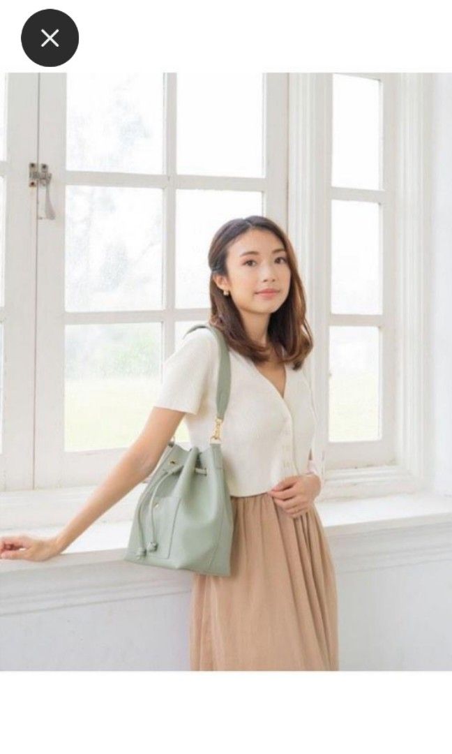 The Sophia Label Mini Carrie Bucket Bag, Women's Fashion, Bags ...