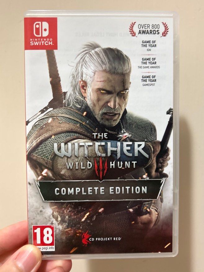 The Witcher 3 switch, 電子遊戲, 電子遊戲, Nintendo 任天堂 - Carousell