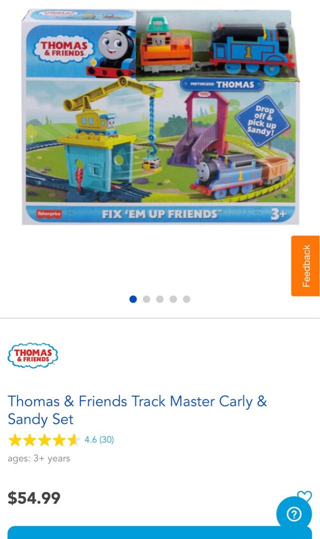 Thomas and friends - Track Master Carly & Sandy set, Hobbies & Toys ...