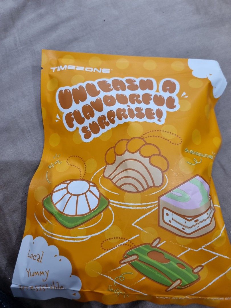 Timezone blind box curry puff keychain, Hobbies & Toys, Toys & Games on ...