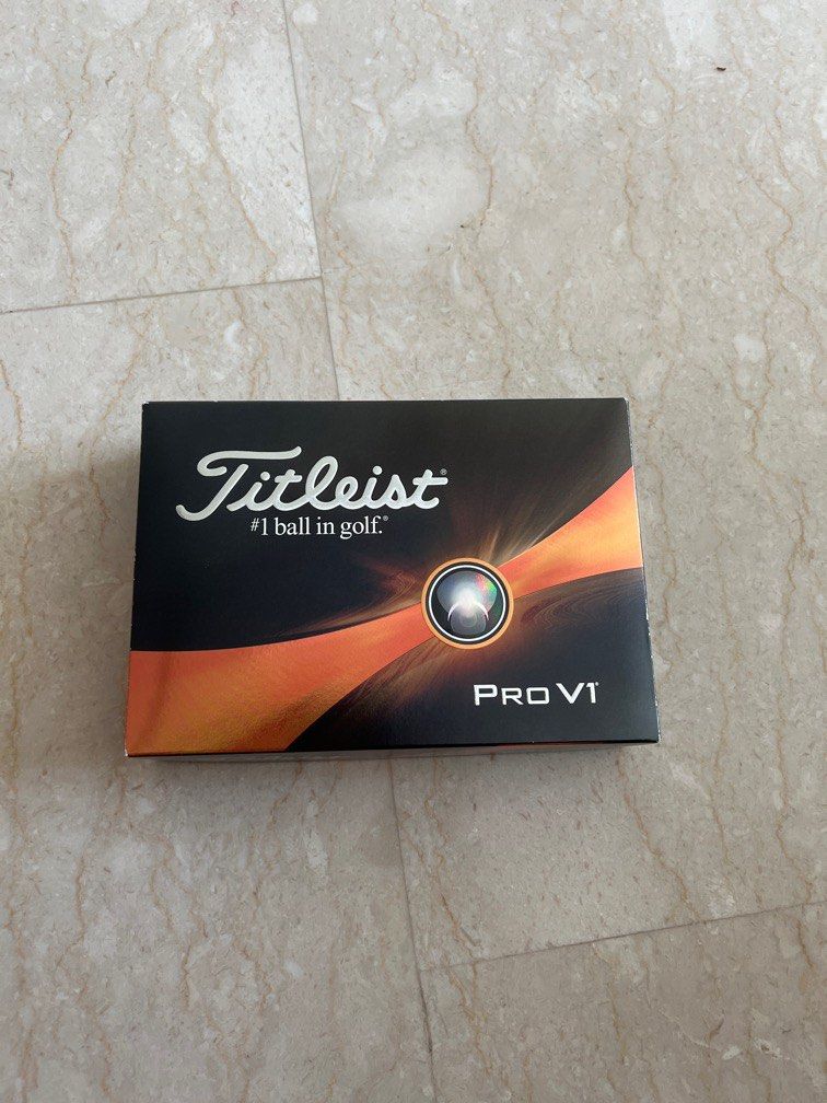 Titliest Prov V1 Golf ball, Sports Equipment, Sports & Games, Golf on ...