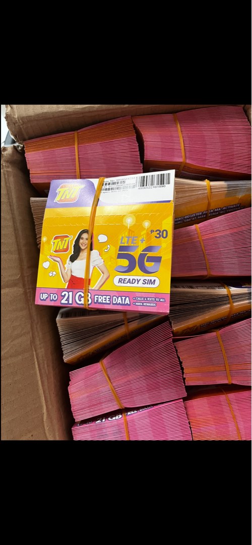 TNT Simcard wholesale, Mobile Phones & Gadgets, Other Gadgets on Carousell