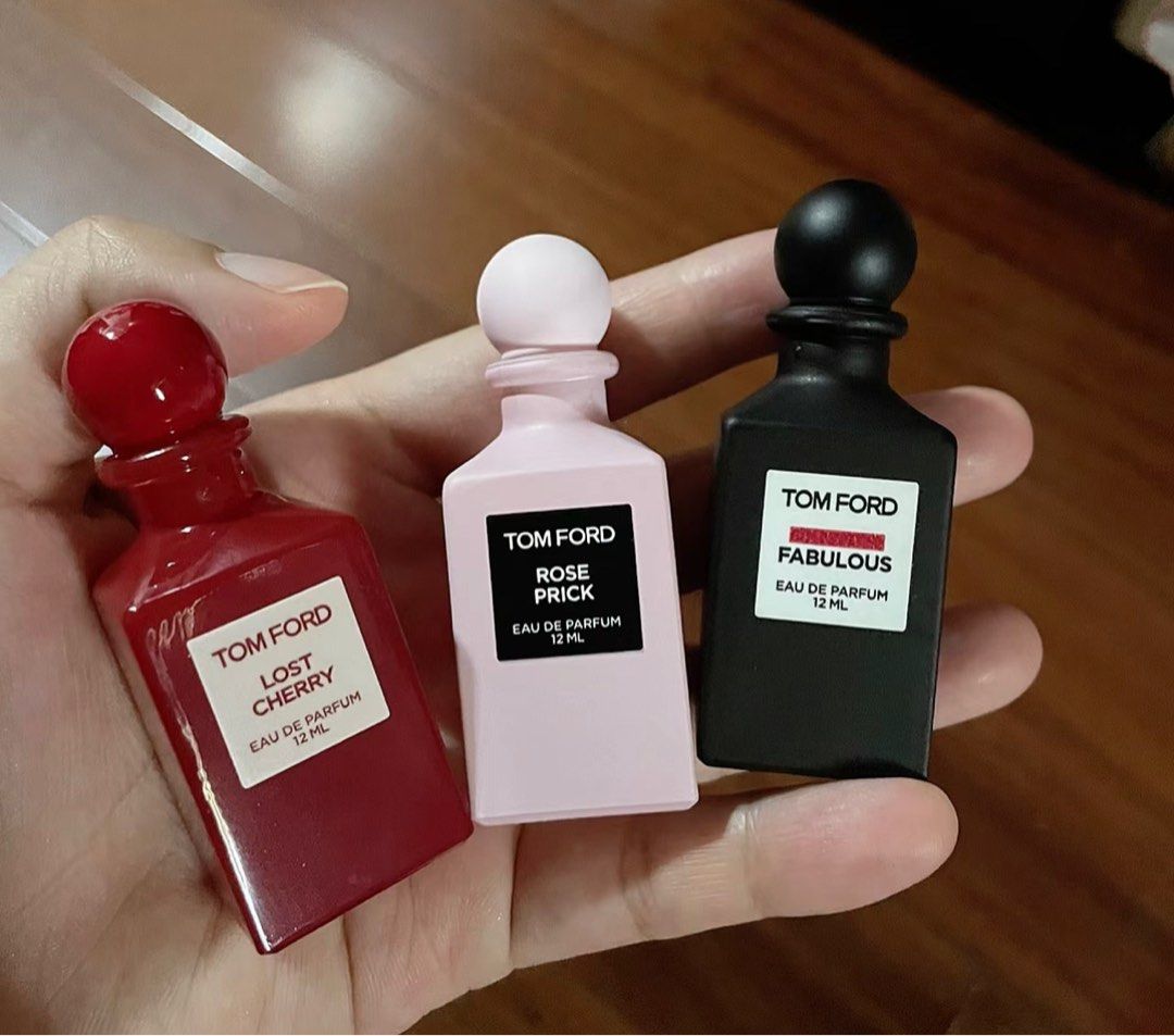 Tom Ford Perfume miniature gift set 12mlx3 scents TF, Beauty & Personal ...