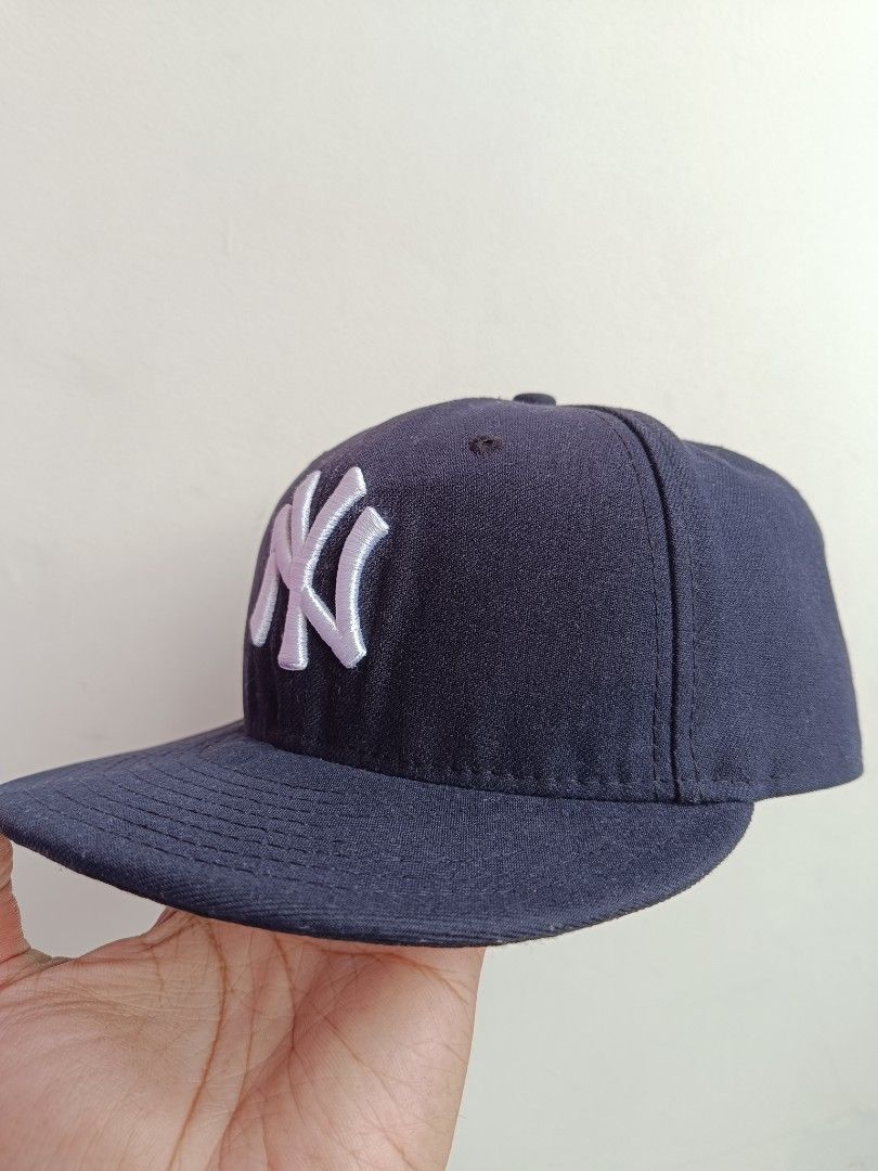 Topi New Era NY Second, Fesyen Pria, Aksesoris, Topi di Carousell