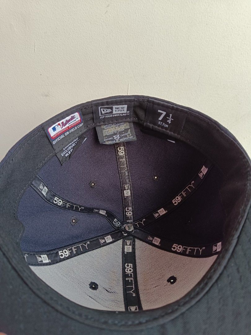 Topi New Era NY Second, Fesyen Pria, Aksesoris, Topi di Carousell