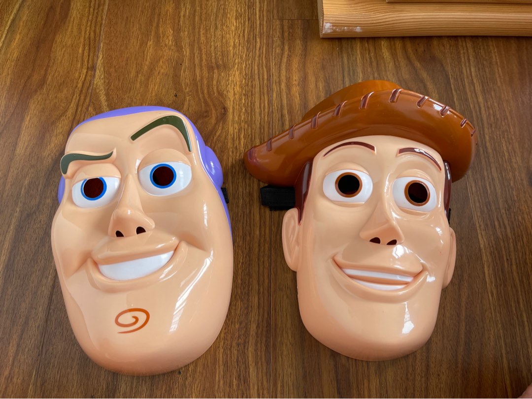 Toy Story masks, Hobbies & Toys, Toys & Games on Carousell
