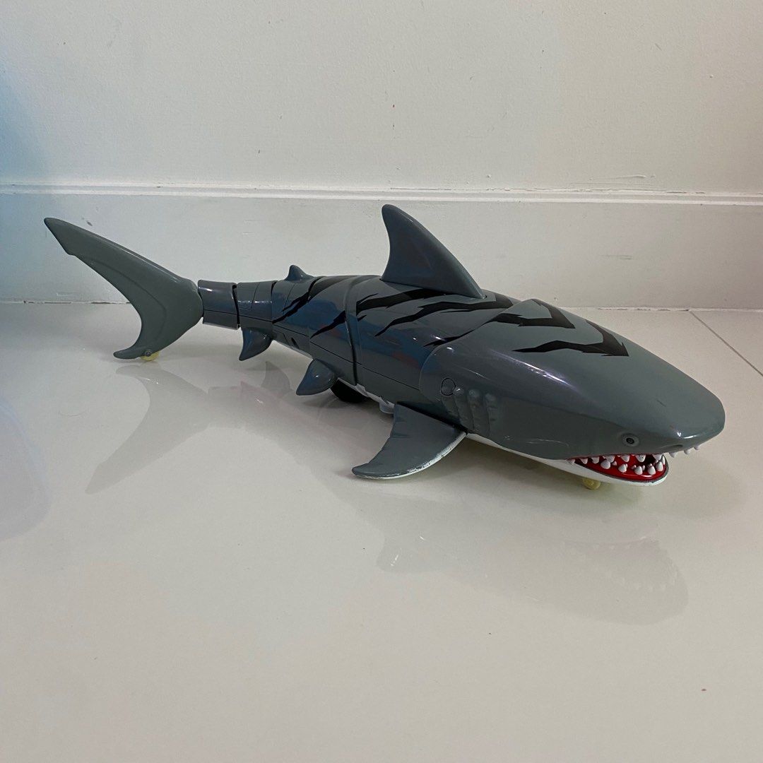 Toys R Us Grey Tiger Shark Toy Big, Hobbies & Toys, Toys & Games on ...