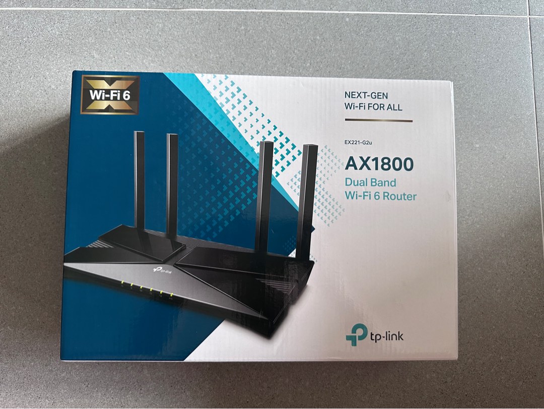 Tp Link Ax1800 Dual Band Wi Fi 6 Router Computers And Tech Parts And Accessories Networking On