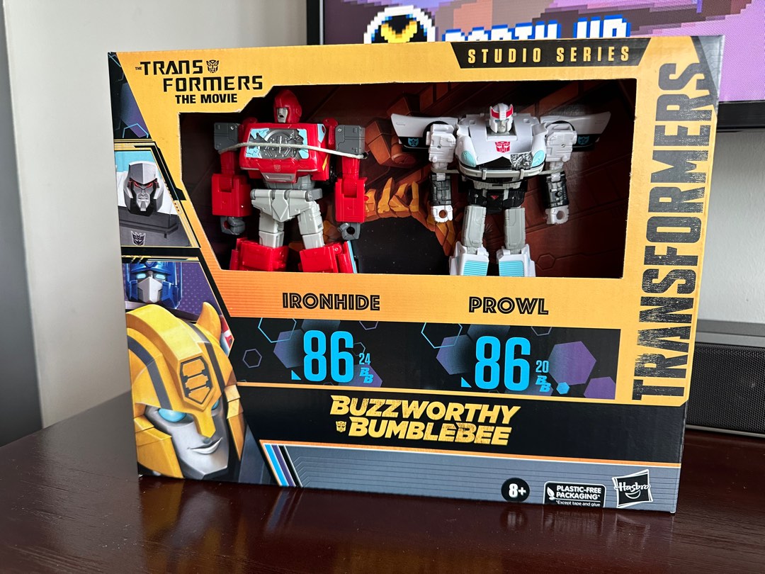Transformers buzzworthy studio series 86 ironhide prowl damage ...