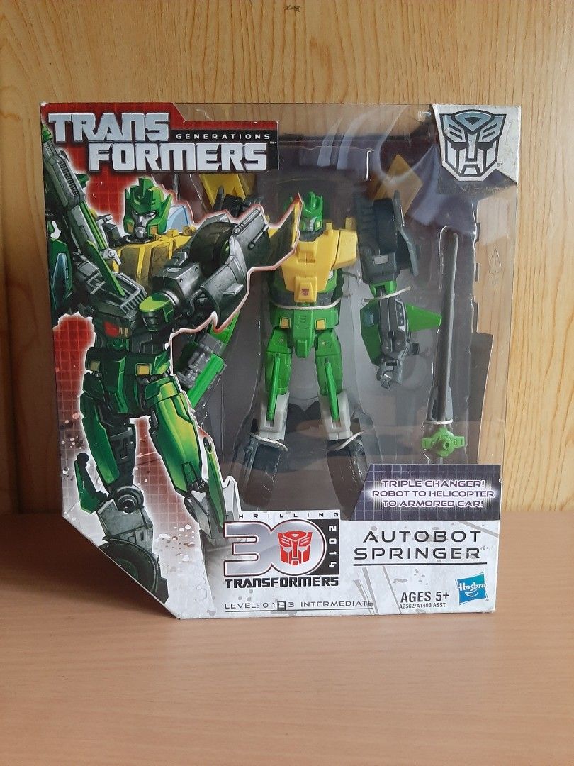 TRANSFORMERS GENERATIONS 30TH ANNIVERSARY VOYAGER CLASS SPRINGER ...