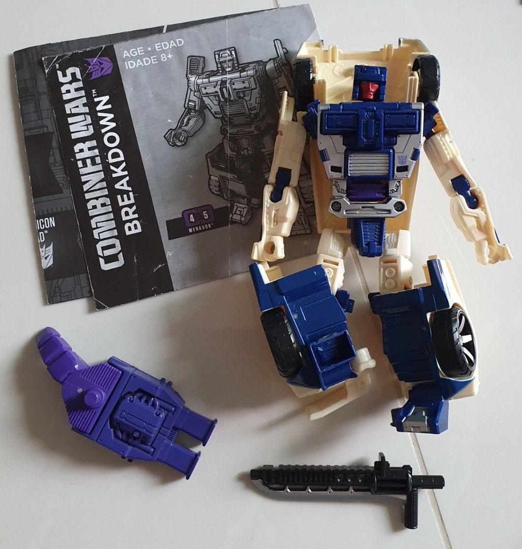 Transformers Hasbro Combiner Wars Generations Breakdown Viper Dragstrip ...