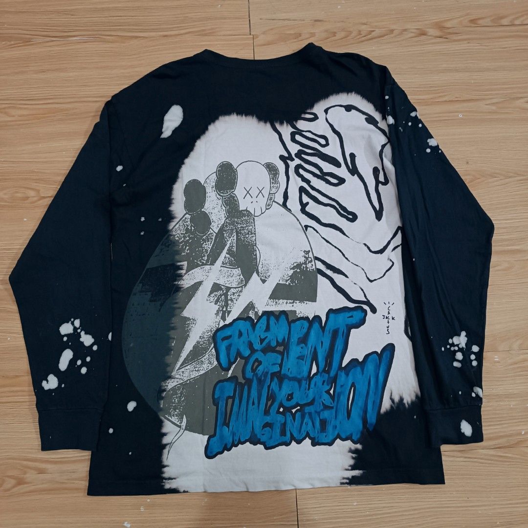 Travis Scott Cactus Jack x Kaws X Fragments, Men's Fashion, Tops & Sets ...