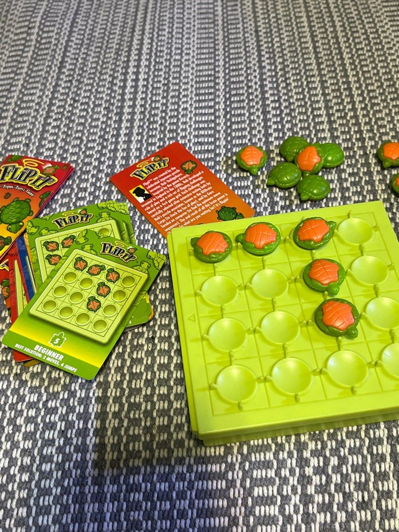 Turtle Flip It Brain Game, Hobbies & Toys, Toys & Games on Carousell