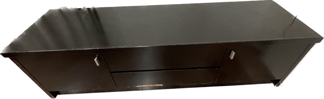 Meja TV console table rack, Furniture & Home Living, Furniture, TV ...