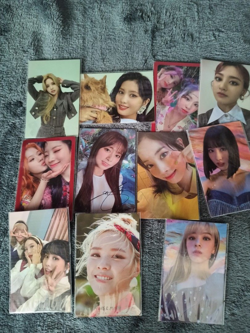 TWICE Photo cards, Hobbies & Toys, Memorabilia & Collectibles, K-Wave ...