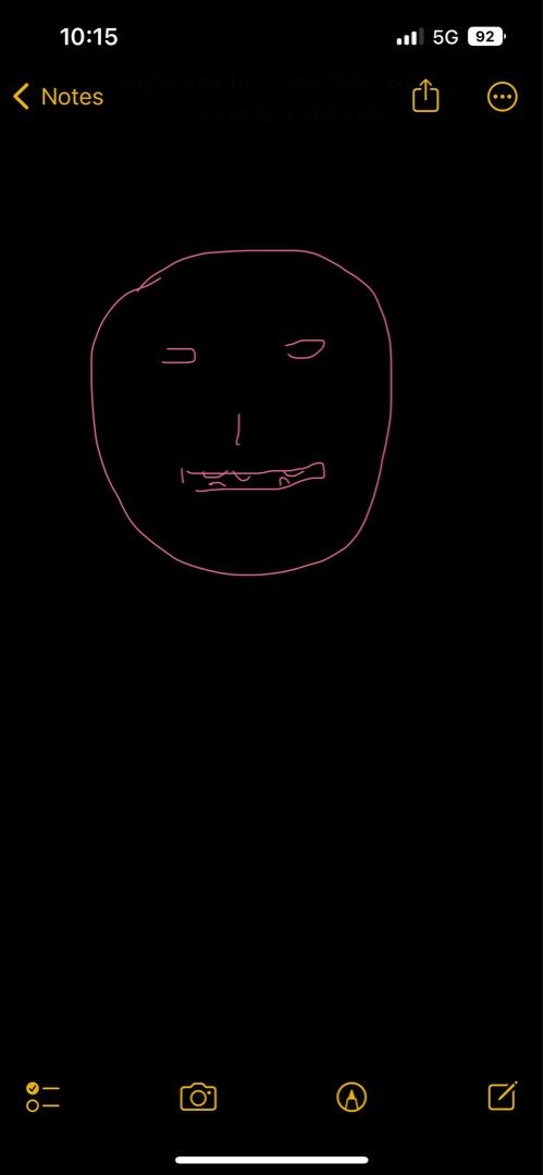 Ugly Notes App Drawings, Hobbies & Toys, Art & Prints on Carousell