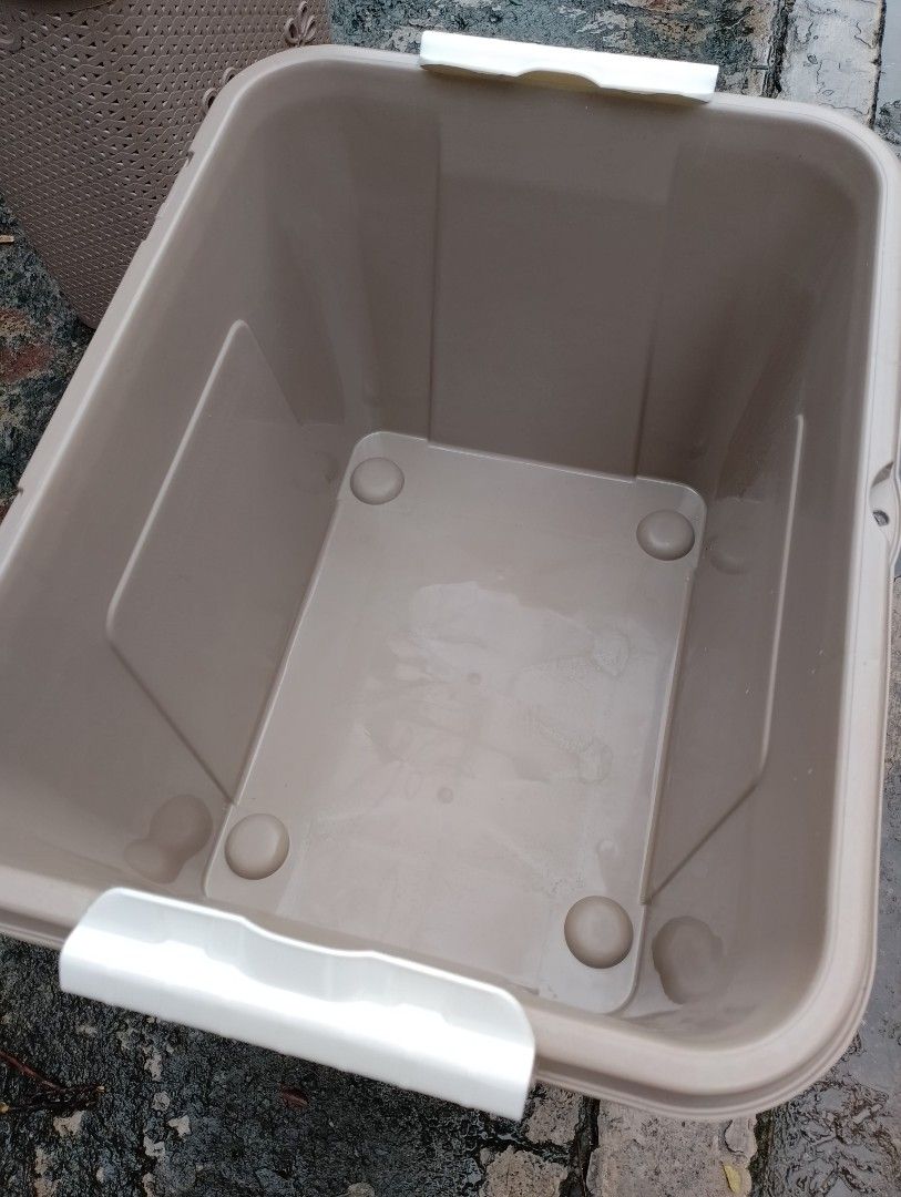 Unibox Storage Box 80Liters, Furniture & Home Living, Home Improvement ...