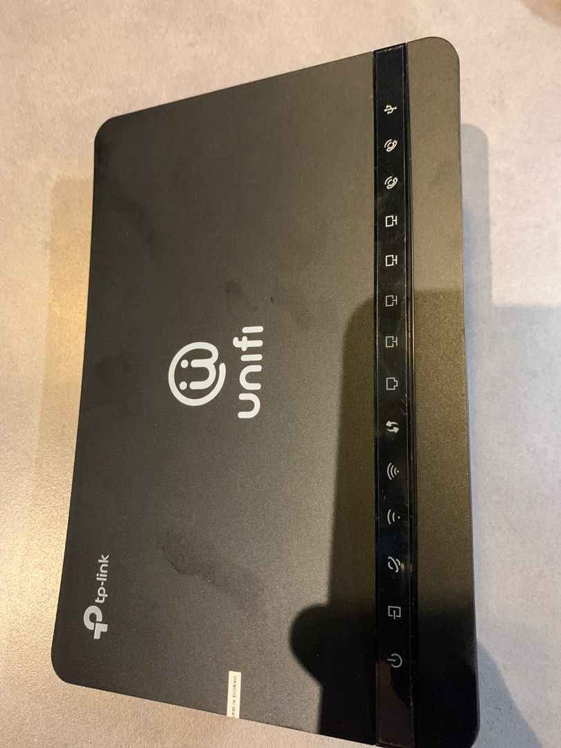 UNIFI router Tp Link Archer VR1200v, Computers & Tech, Parts ...