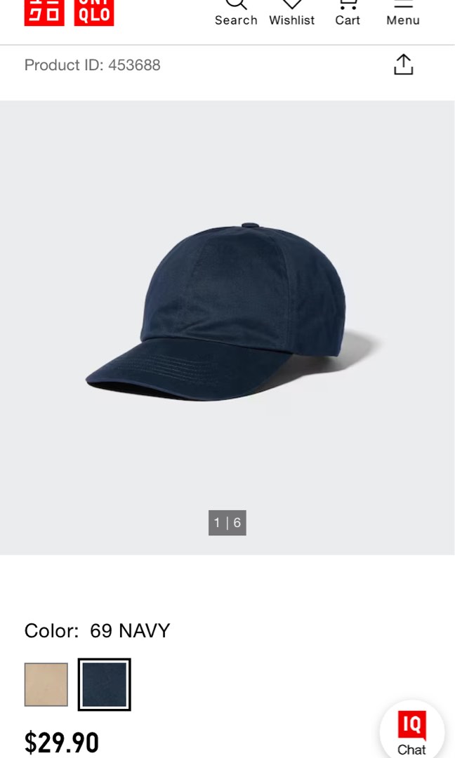 Uniqlo Black Cap, Men's Fashion, Watches & Accessories, Caps & Hats on ...