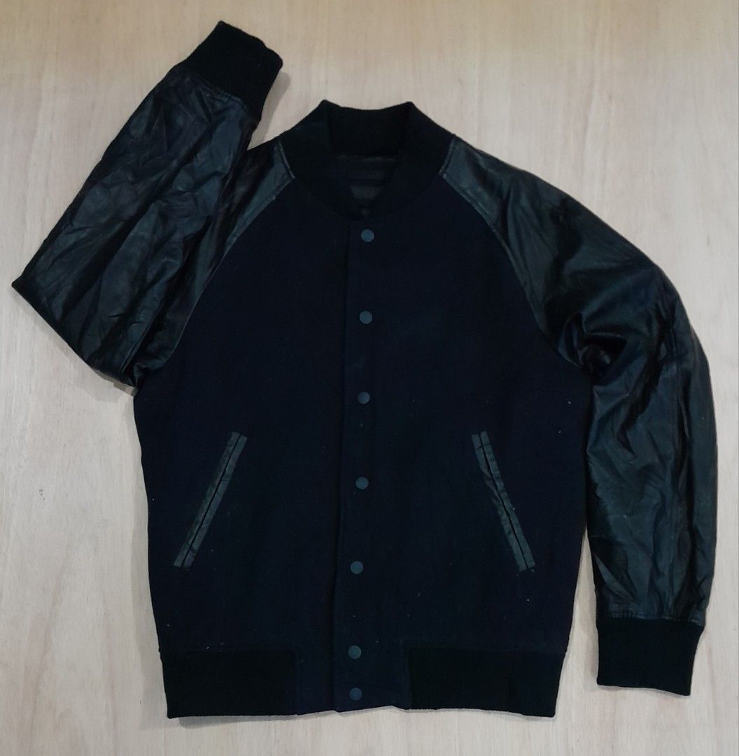 Uniqlo Varsity Jacket, Men's Fashion, Coats, Jackets and Outerwear on ...
