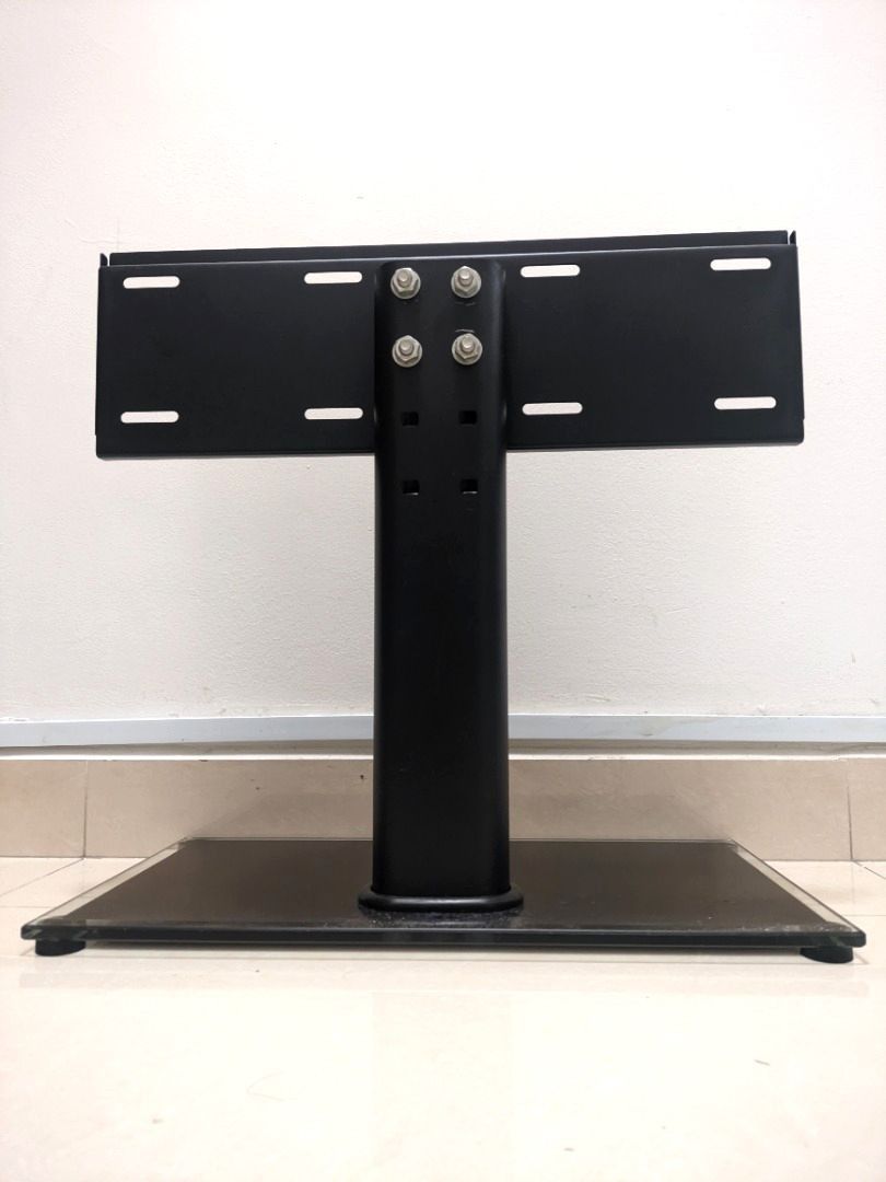 Universal Monitor/TV Stand with Tempered Glass Base, Computers & Tech ...