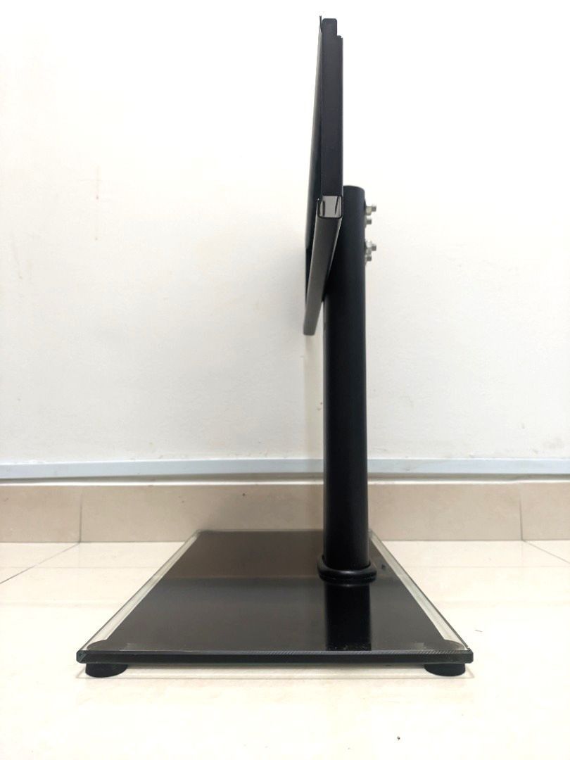 Universal Monitor/TV Stand with Tempered Glass Base, Computers & Tech ...