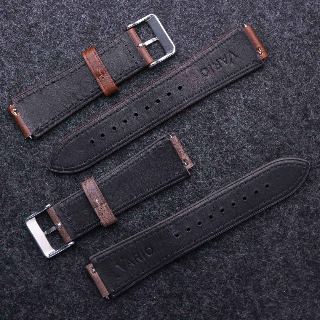 Vario Leather Straps for Casio AE1200, Luxury, Watches on Carousell
