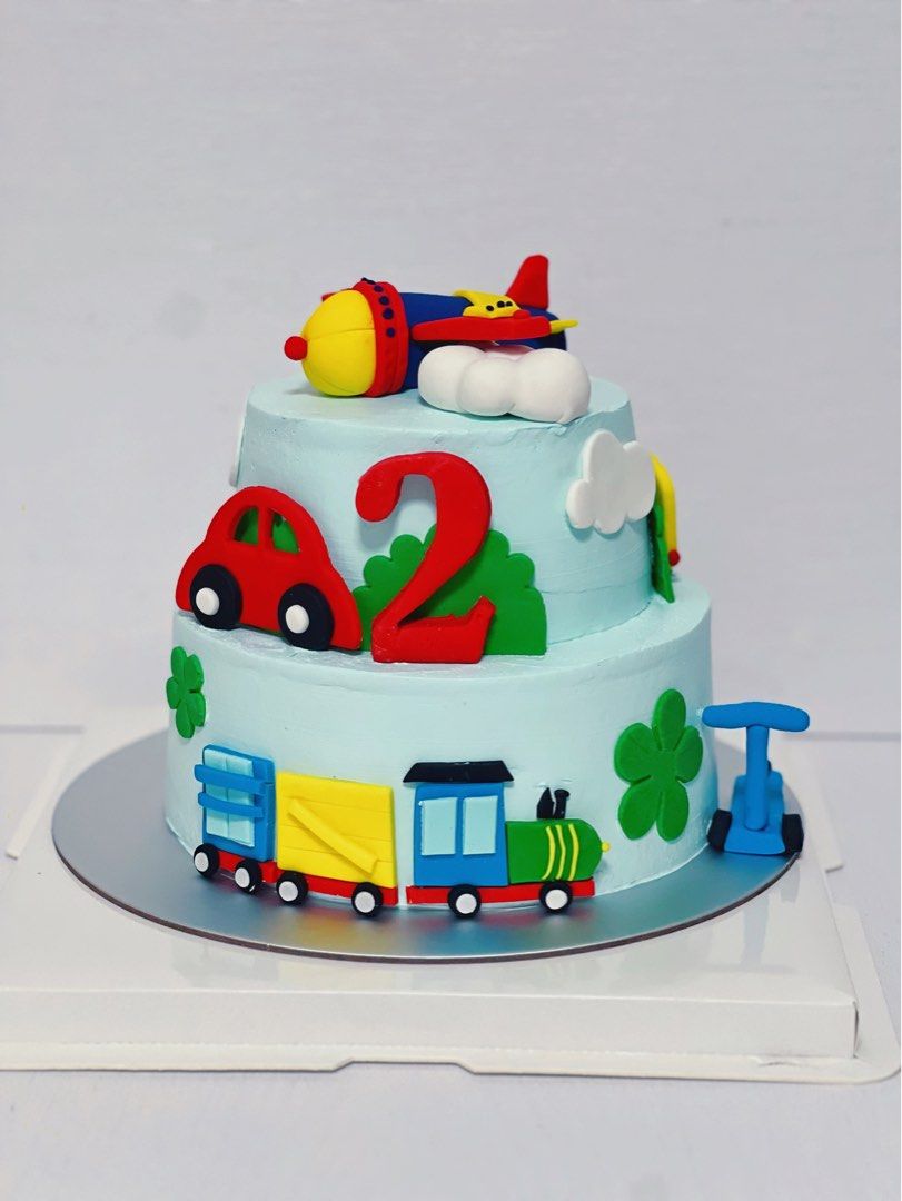 Vehicle Theme Cake, Food & Drinks, Homemade Bakes on Carousell