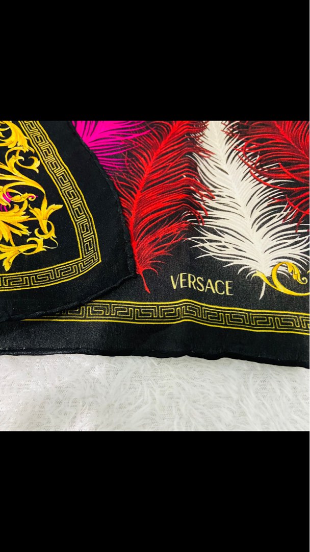 Versace handkerchief, Fesyen Wanita, Muslim Fashion, Syal di Carousell