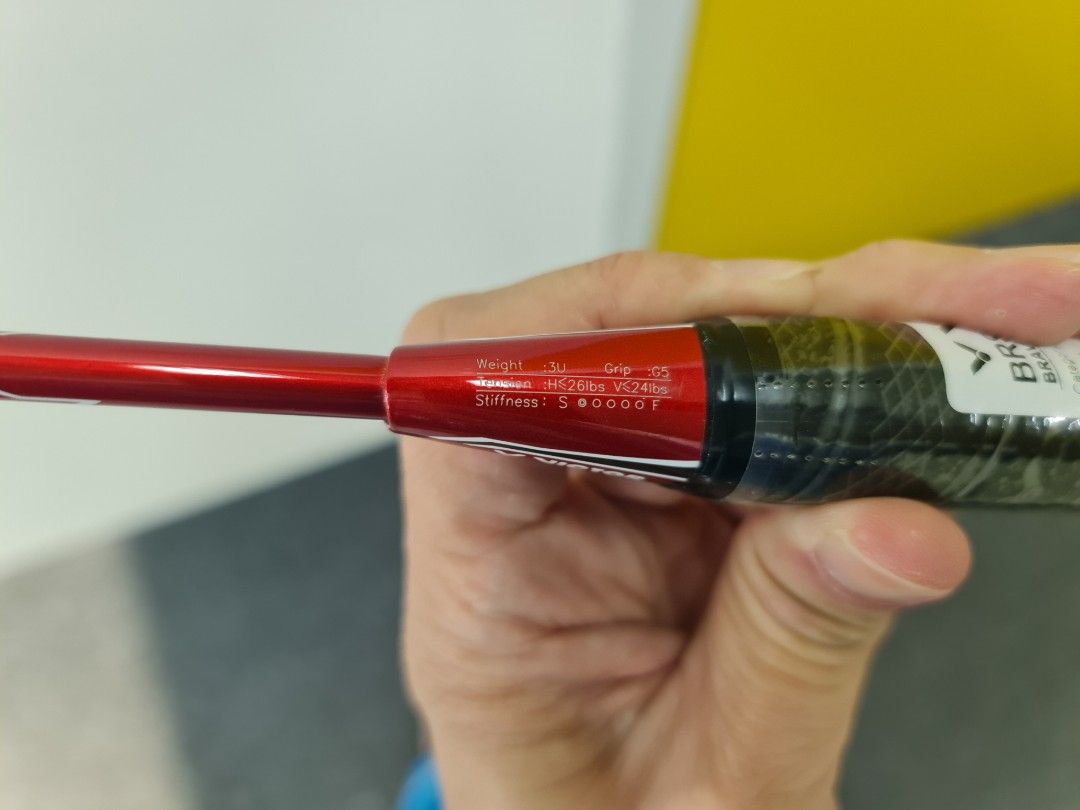 Victor Bravesword 1300 Badminton Racket., Sports Equipment, Sports ...