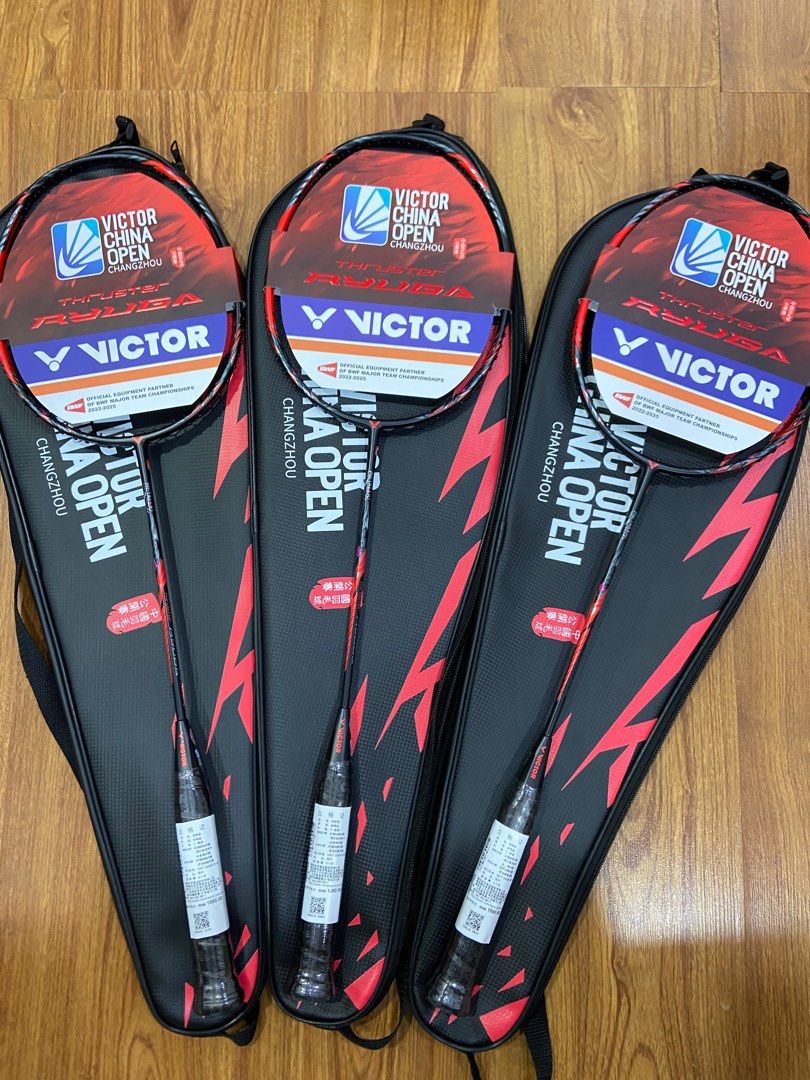 Victor Tk Ryuga China Open Edition Brand New, Sports Equipment, Sports ...