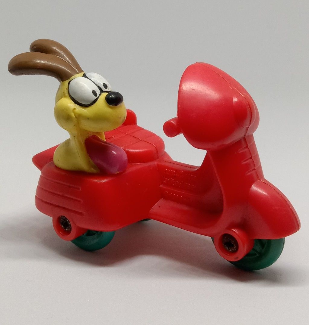 Vintage 1988 Garfield Odie Motorcycle Sidecar Mcdonalds, Hobbies & Toys ...