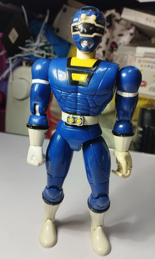 VINTAGE 1997 POWER RANGERS TURBO BLUE, Hobbies & Toys, Toys & Games on ...